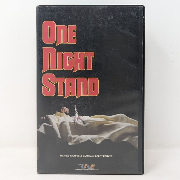 Media | One Night Stand Vhs Tape 1984 Extremely Rare Horror Trans World ...
